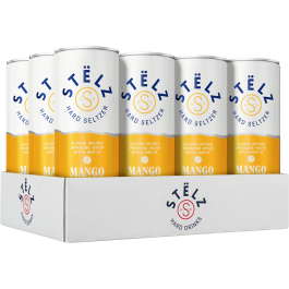 Stëlz Hard Seltzer Mango tray 12 x 25 cl | €20 | Dirck3