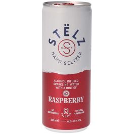 Stëlz Hard Seltzer Raspberry 25 cl | €2.19 | Dirck3